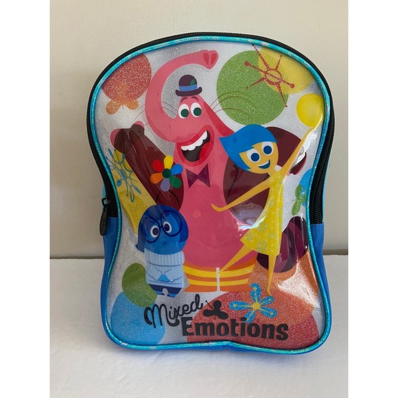 Disney | Bags | Girls Disney Inside Out Backpack W Joy Sadness Bing ...